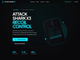 Attack Shark X3 RecoilScript