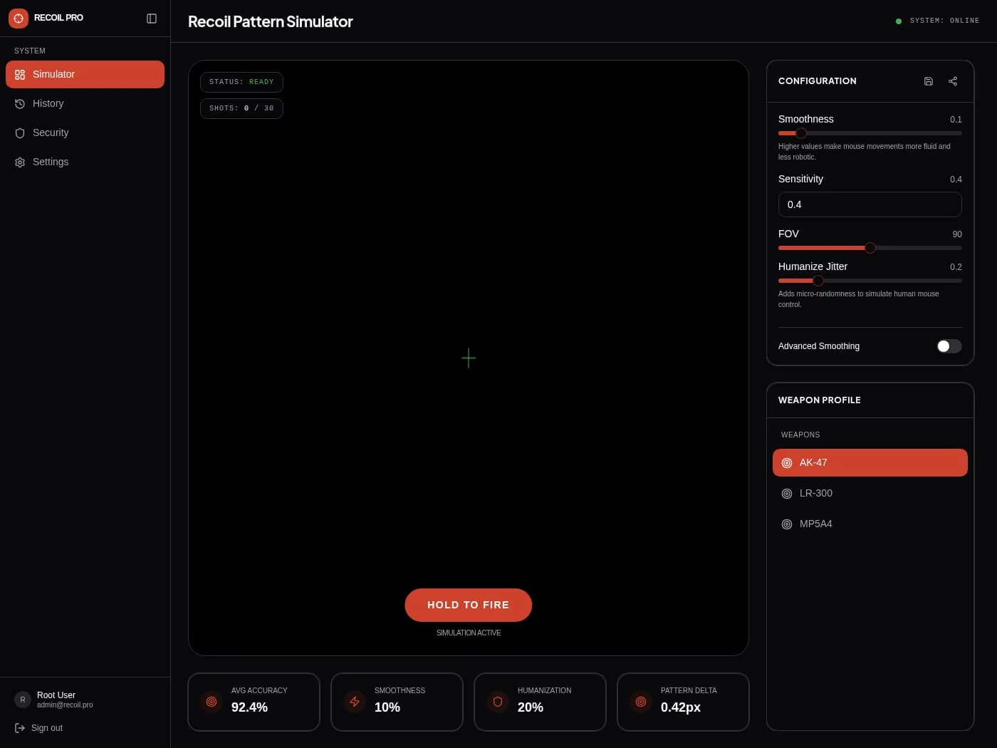 Rust Recoil Script Pro