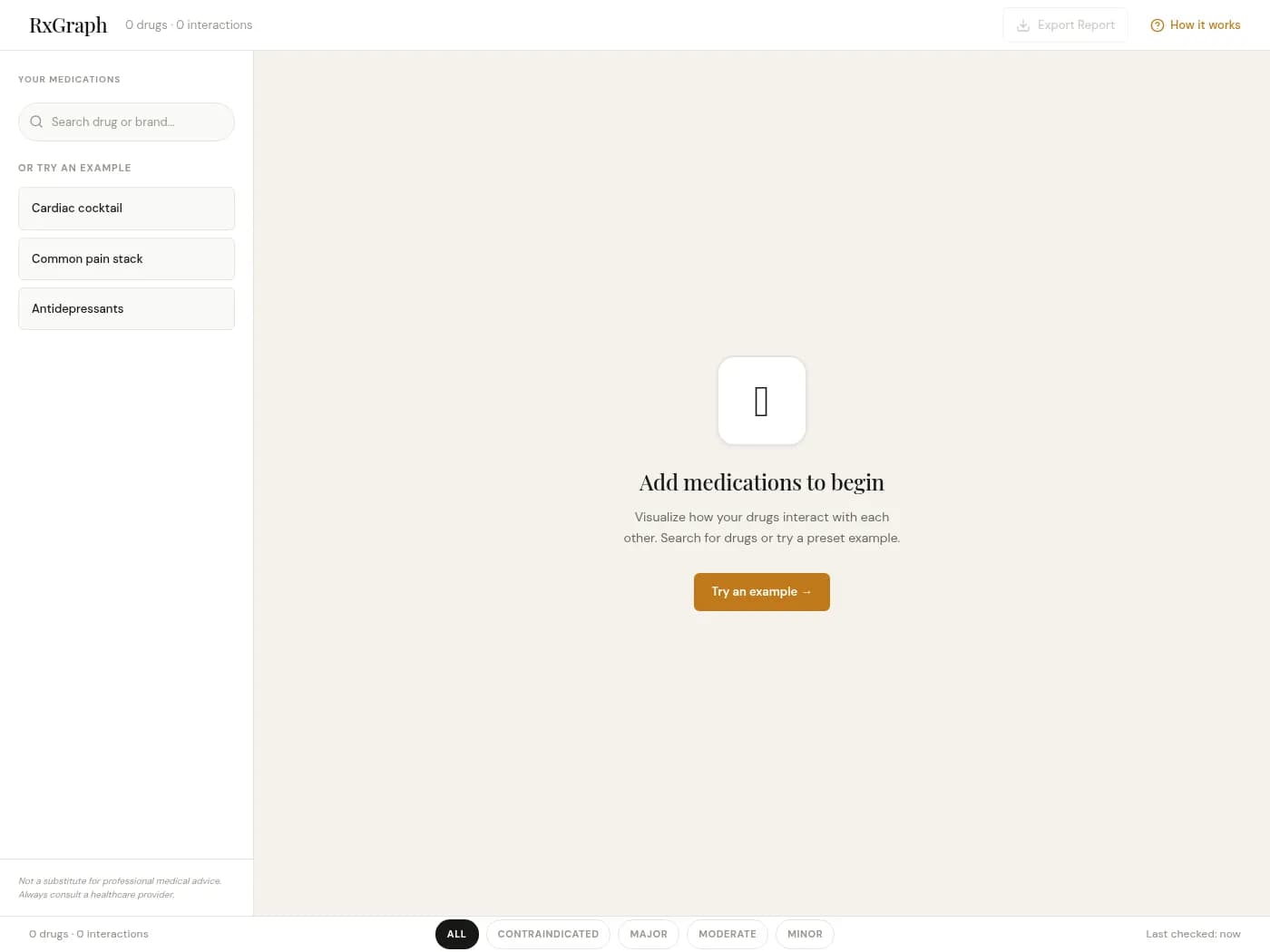 RxGraph Drug Visualizer
