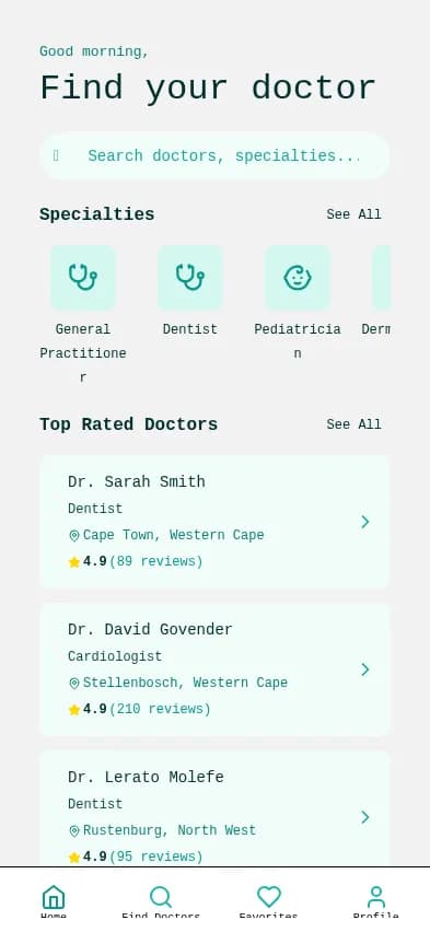 SA Doctor Directory