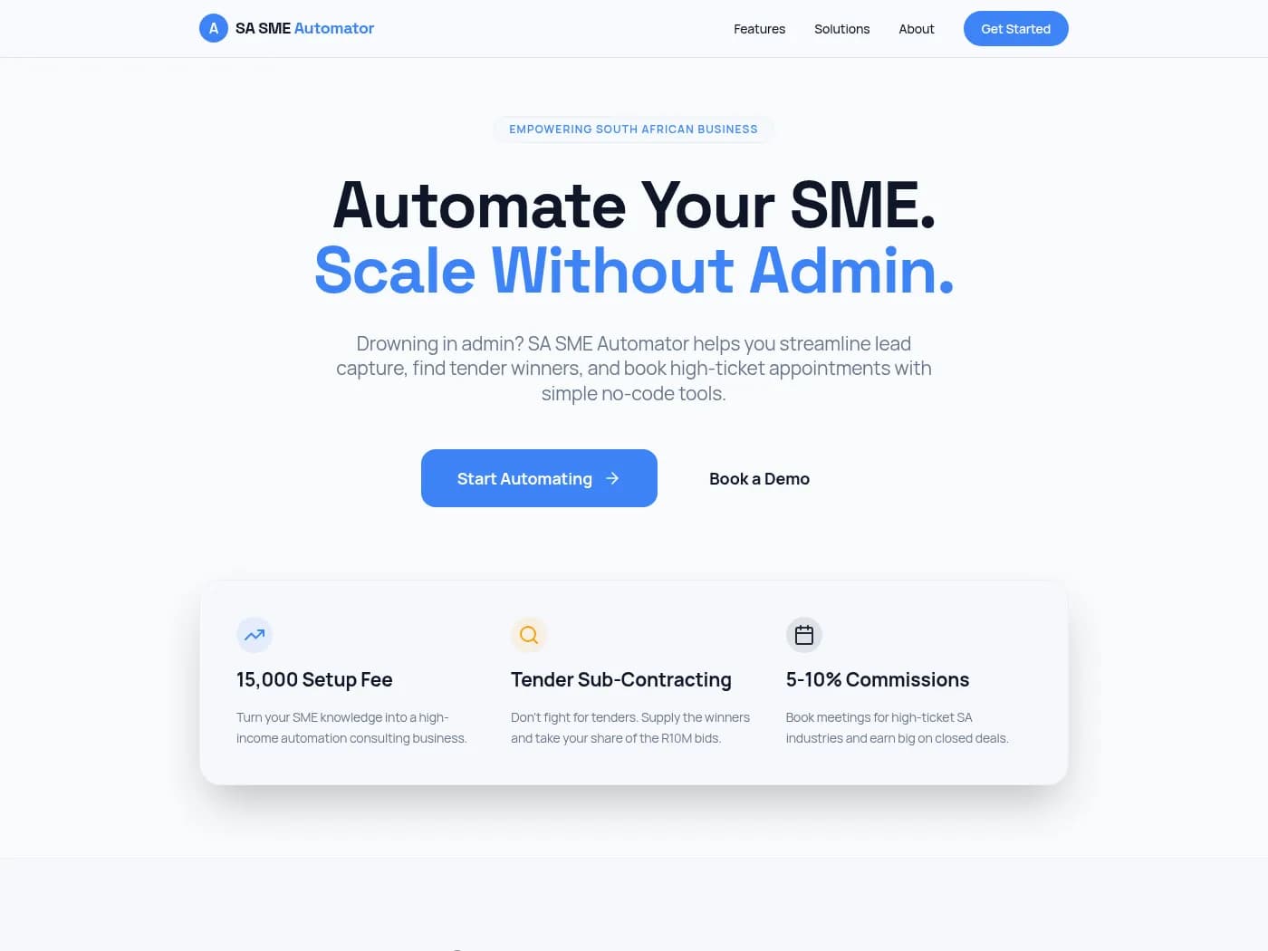 SA SME Automator