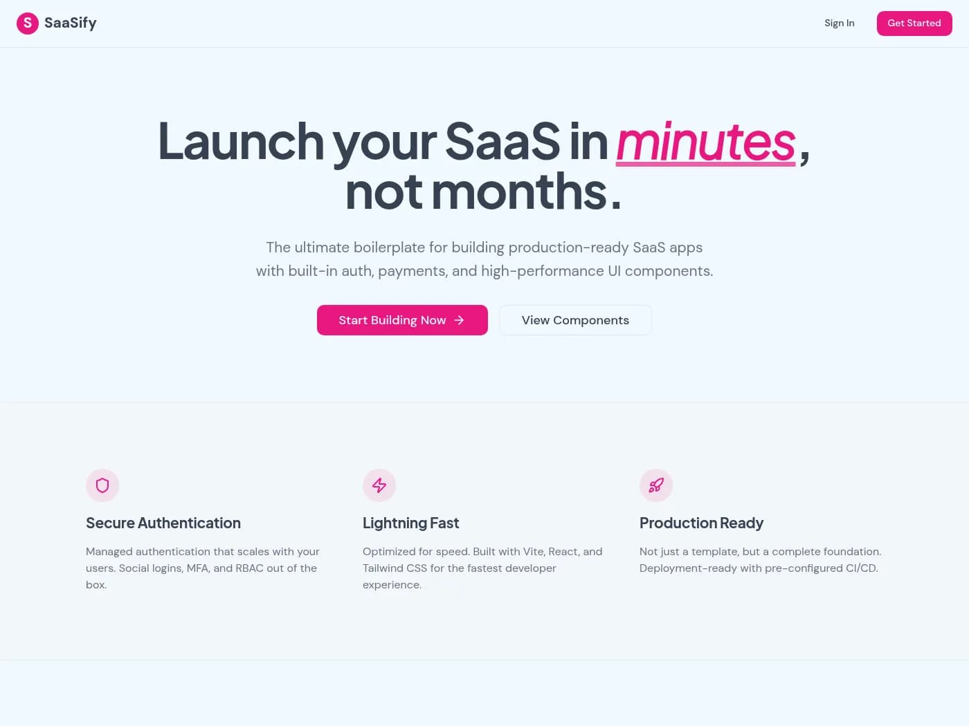 SaaSify LaunchPad