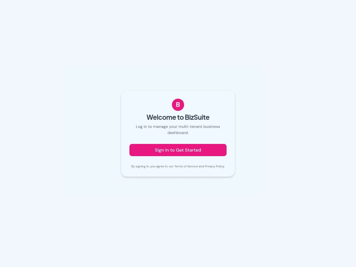 MultiTenant BizSuite