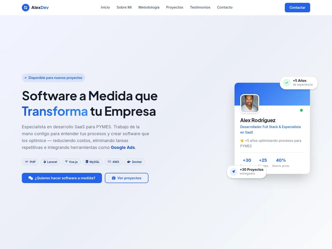 SaaS Dev Portfolio