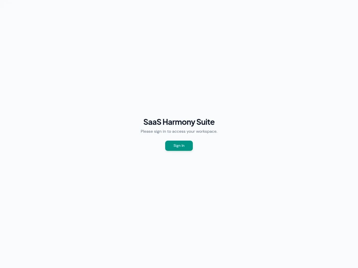 SaaS Harmony Suite