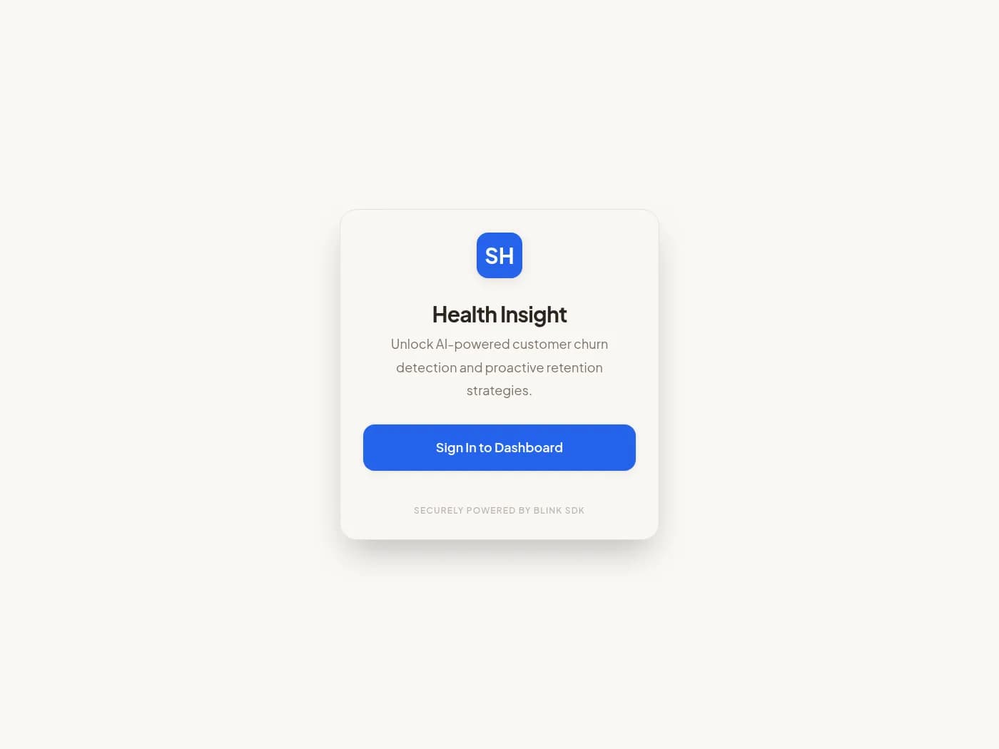 SaaS Health Insight
