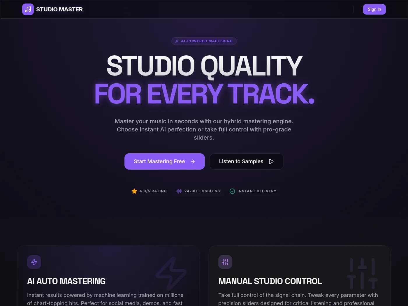 SaaS Music Mastery
