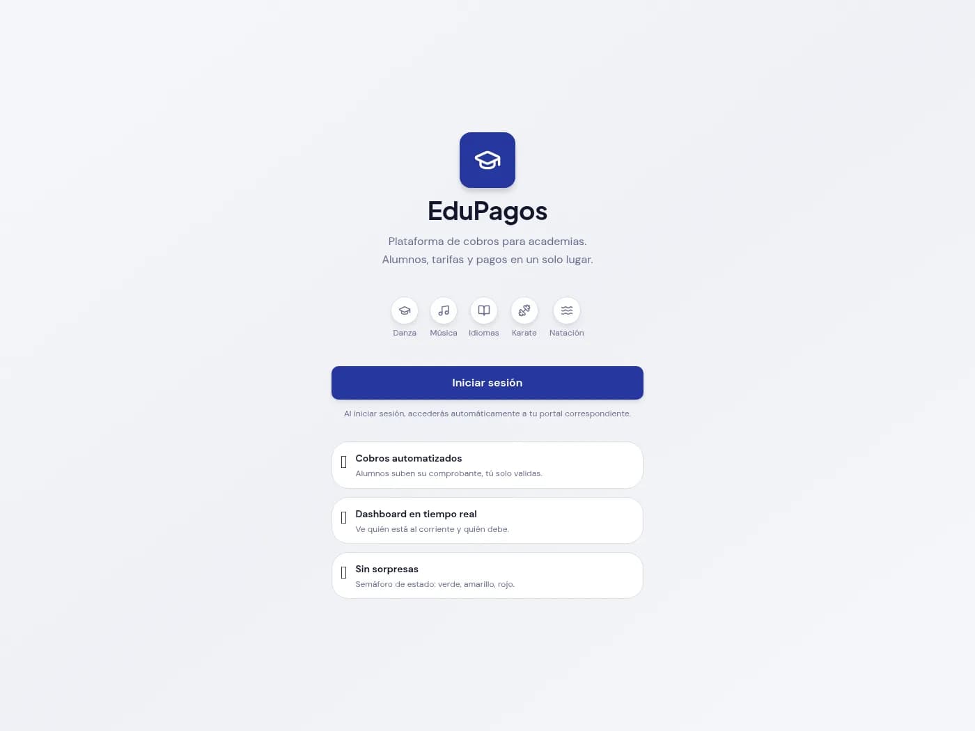 Pagos SaaS Tracker