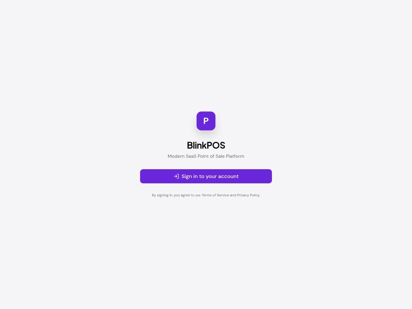 SaaS POS Platform