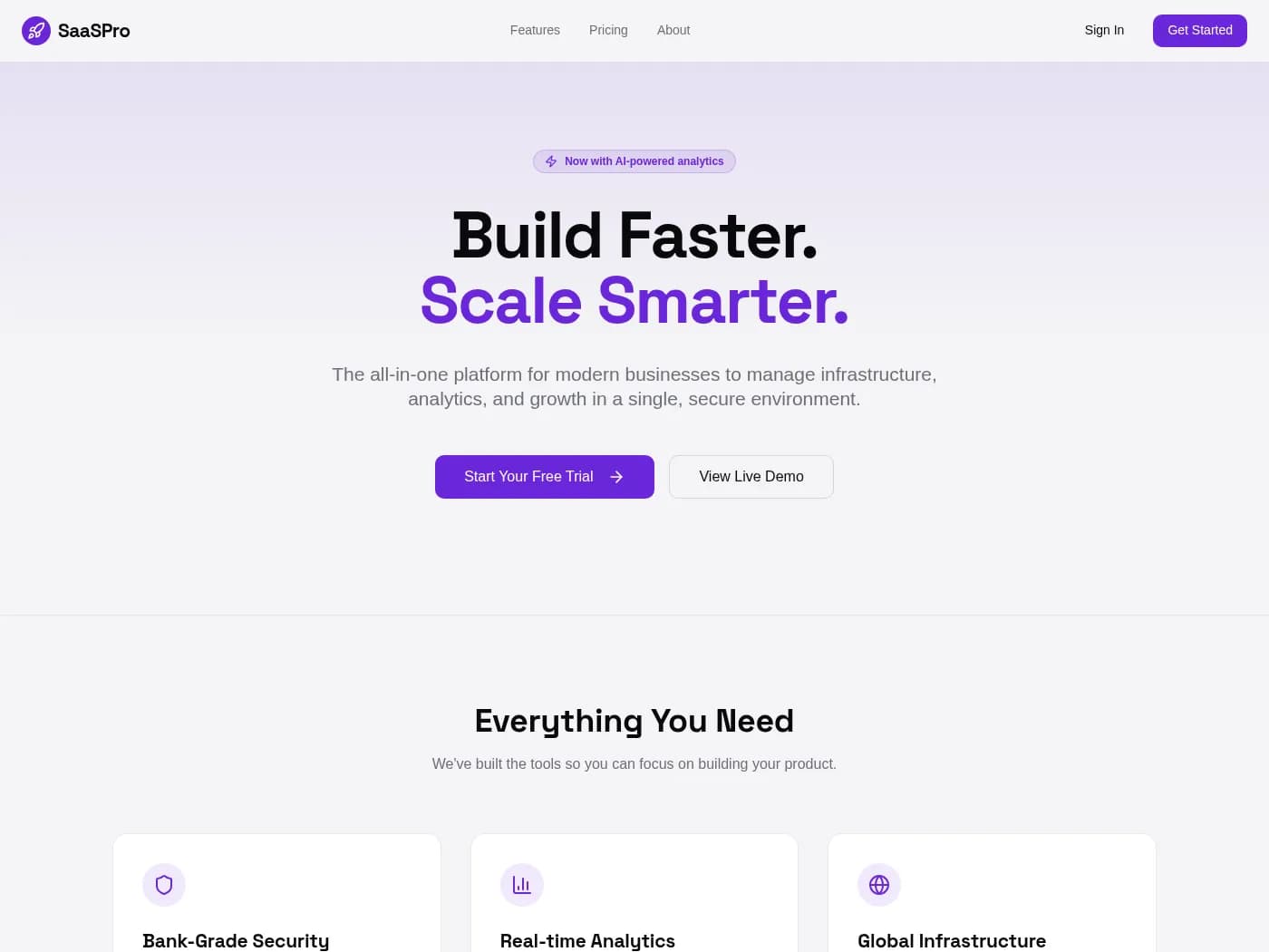 SaaS Pro Platform