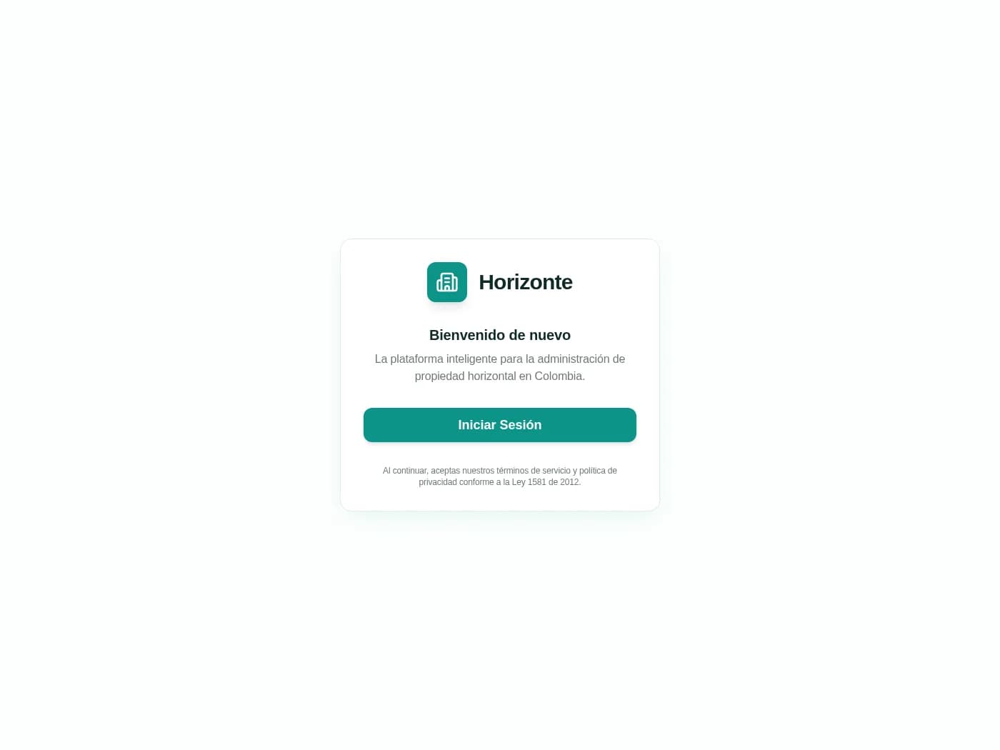 Horizonte SaaS Propiedades