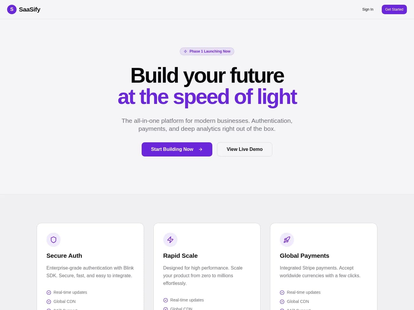 SaaSify Platform