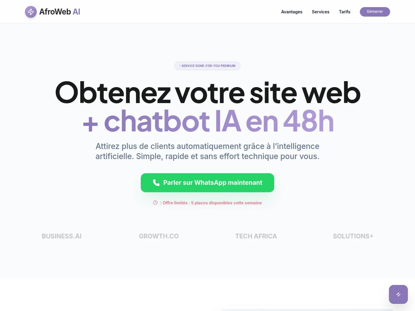 SaaSify Web Generator