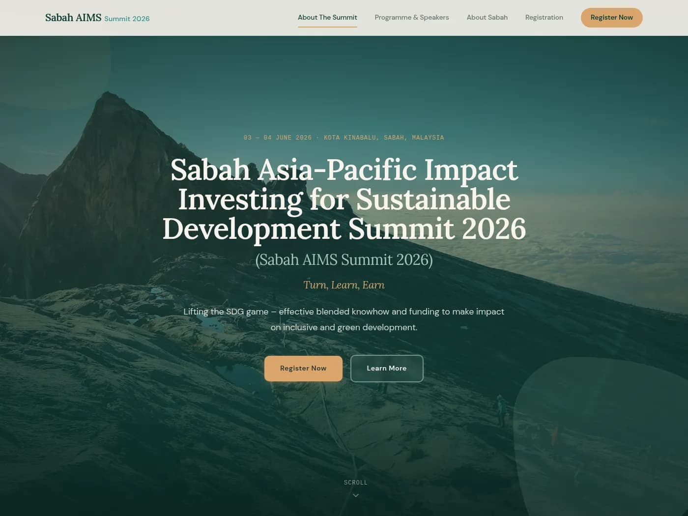 Sabah AIMS Summit Landing
