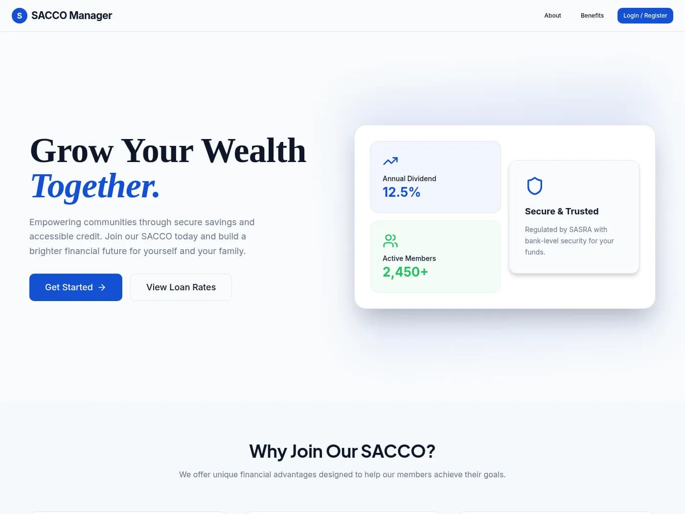 SACCO Management Suite