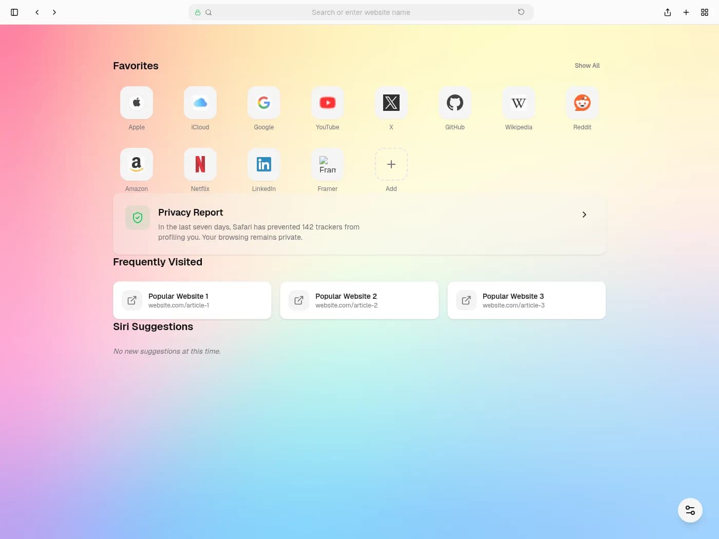 Safari Browser Clone