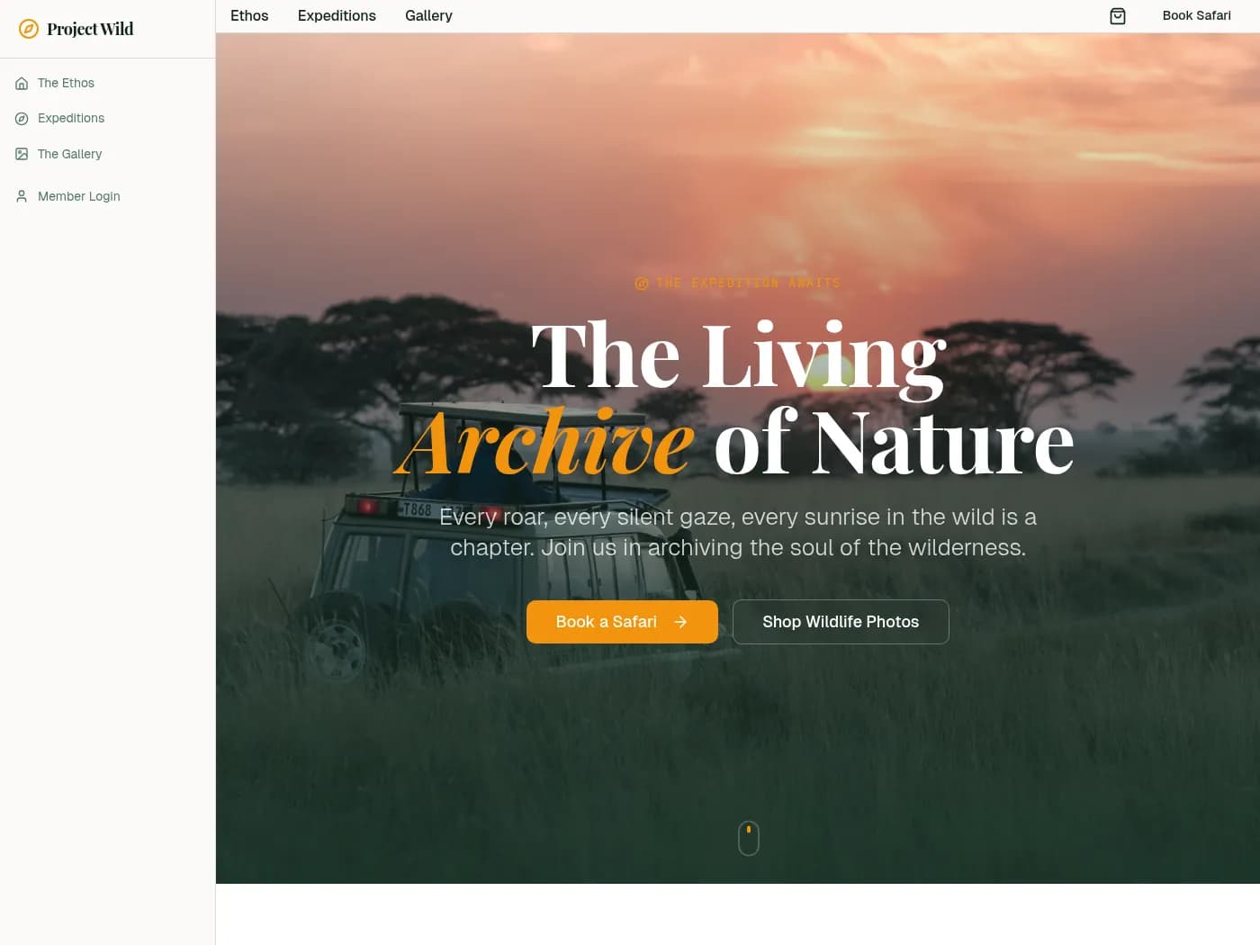 Safari Story Portal