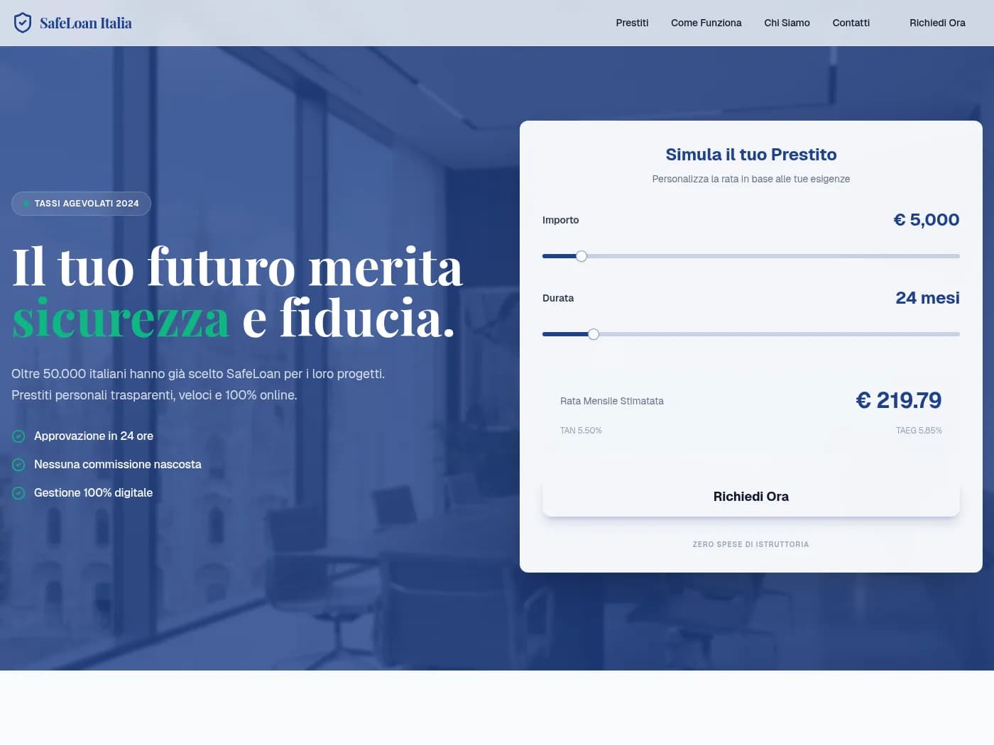 SafeLoan Italia