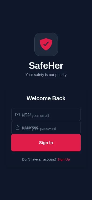 SafeHer Mobile