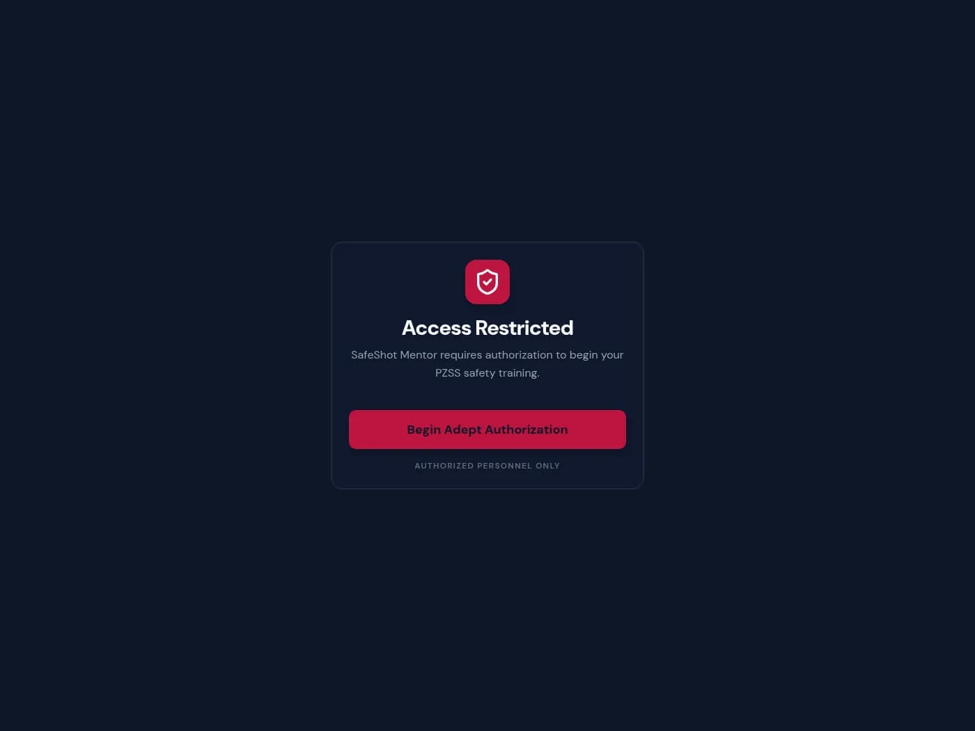 SafeShot Mentor