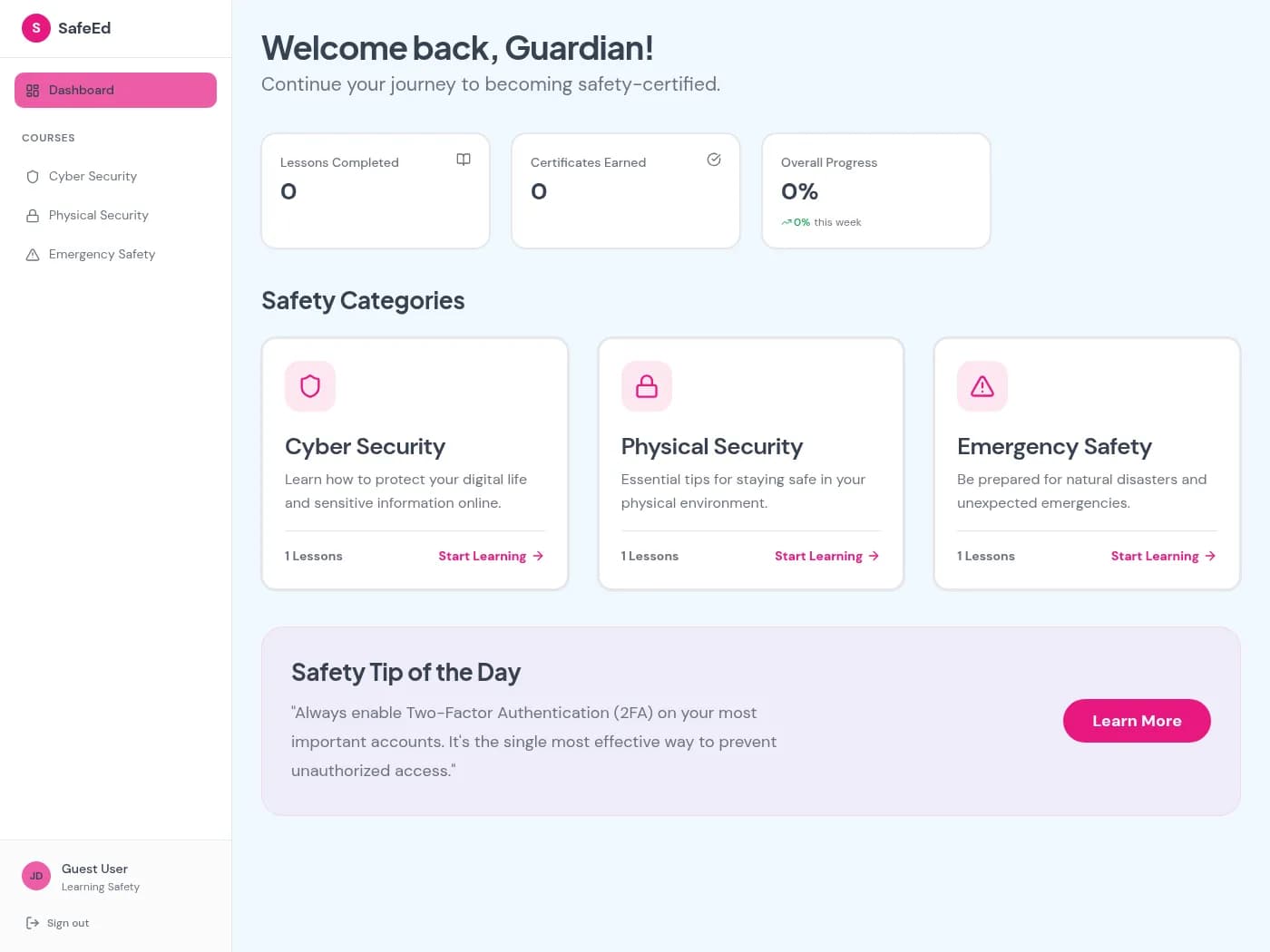 SafeEd Platform