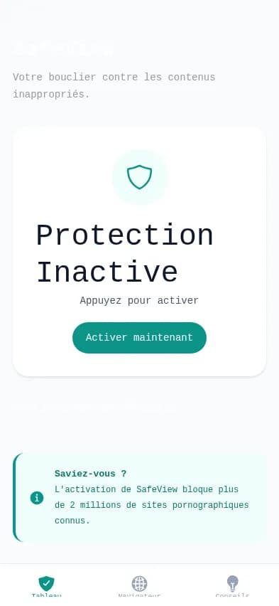 SafeView Blocker