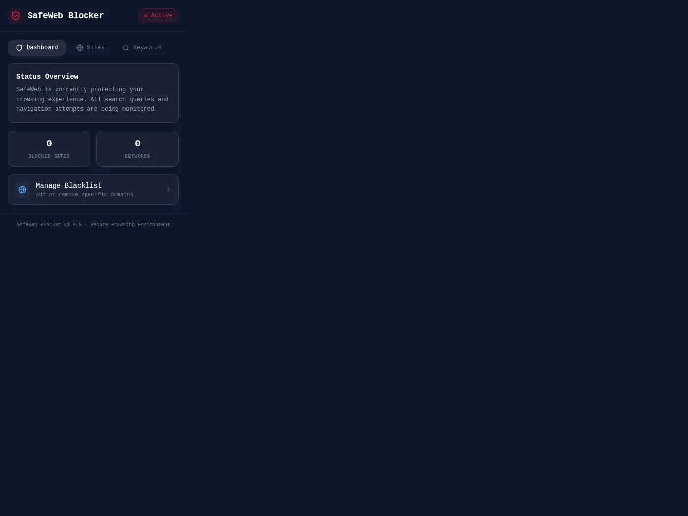 SafeWeb Blocker