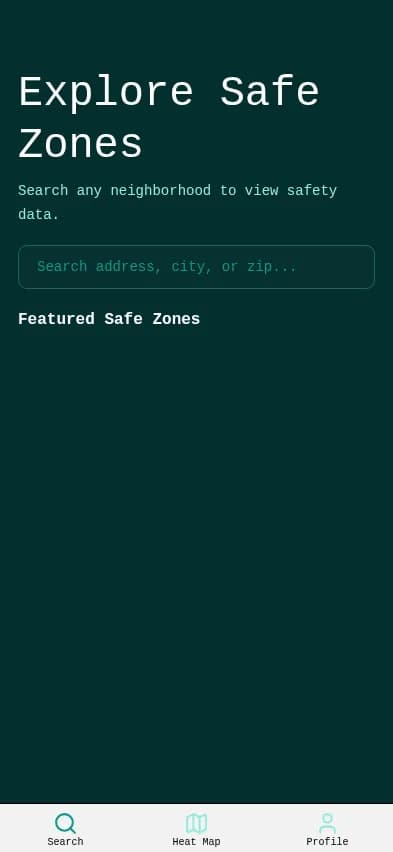 SafeZone Explorer