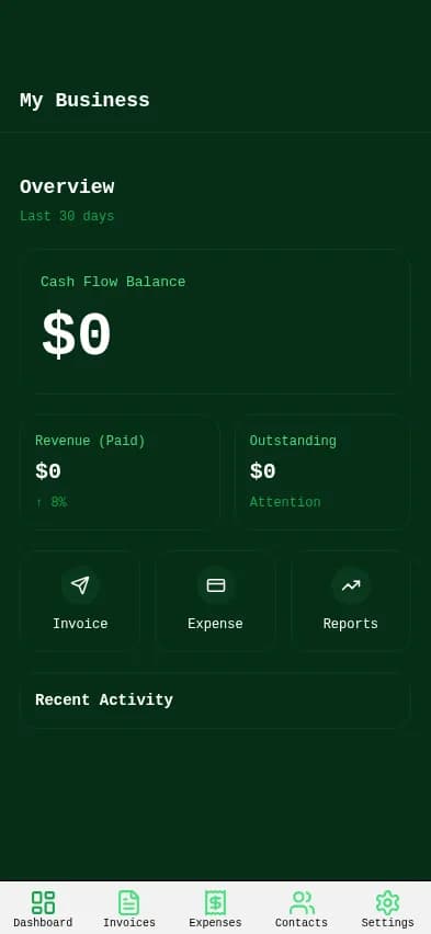 Sage Accounting Clone