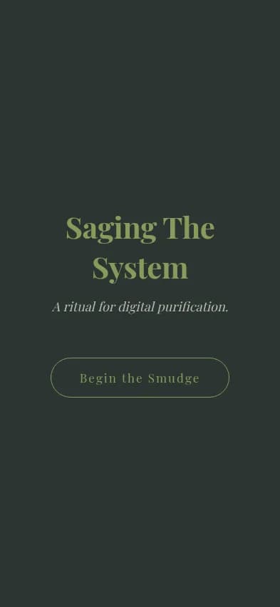 Saging The Systemv1