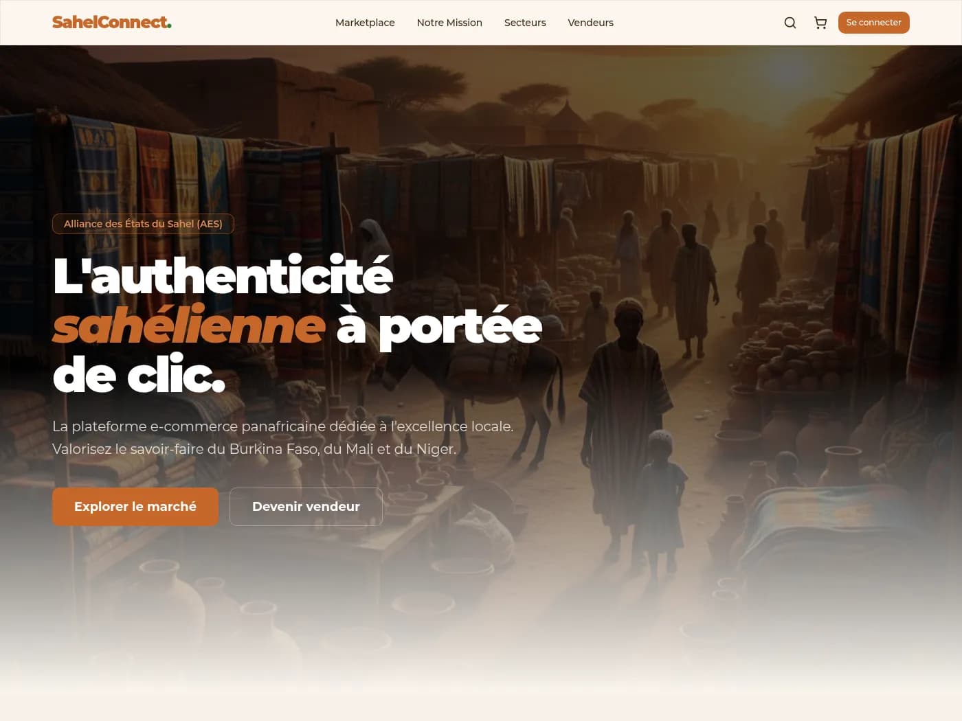 SahelConnect Marketplace