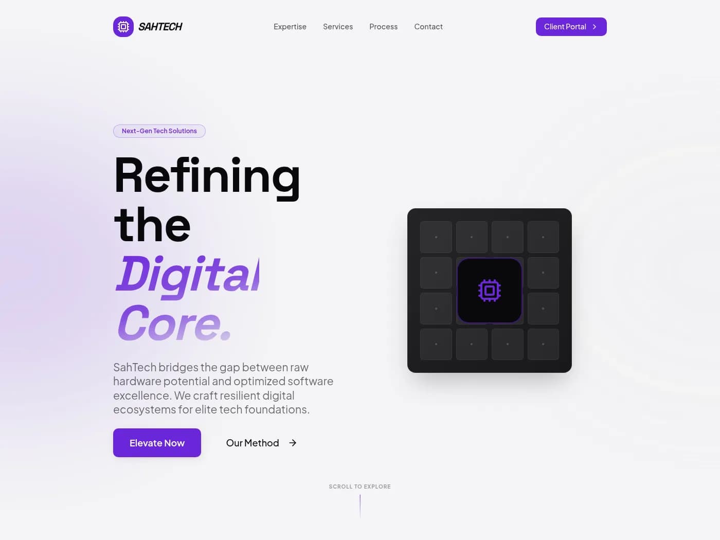 SAHTECH Services Portal