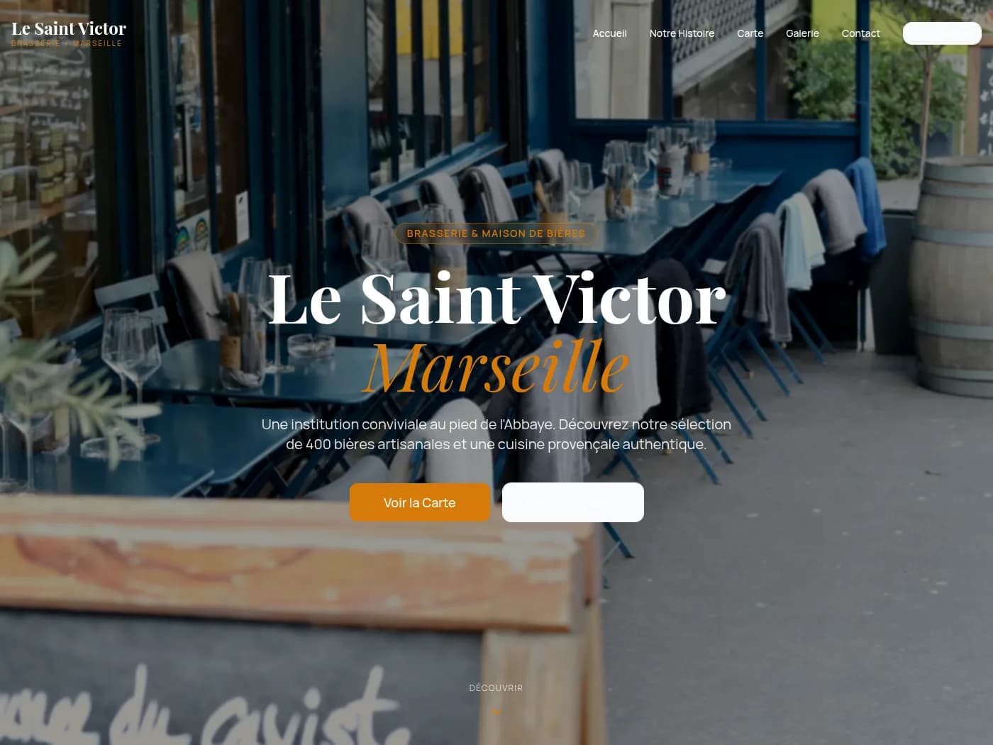 Le Saint Victor Vitrine