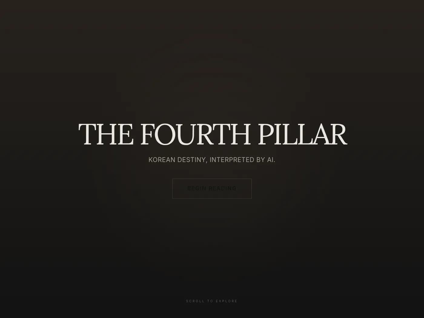 The Fourth Pillar