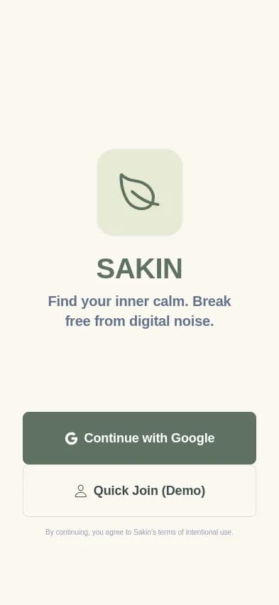 Sakin Minimal Companion