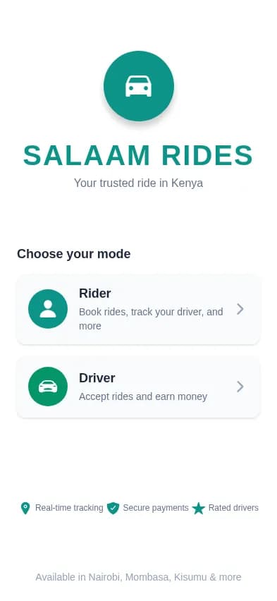 SALAAM RIDES