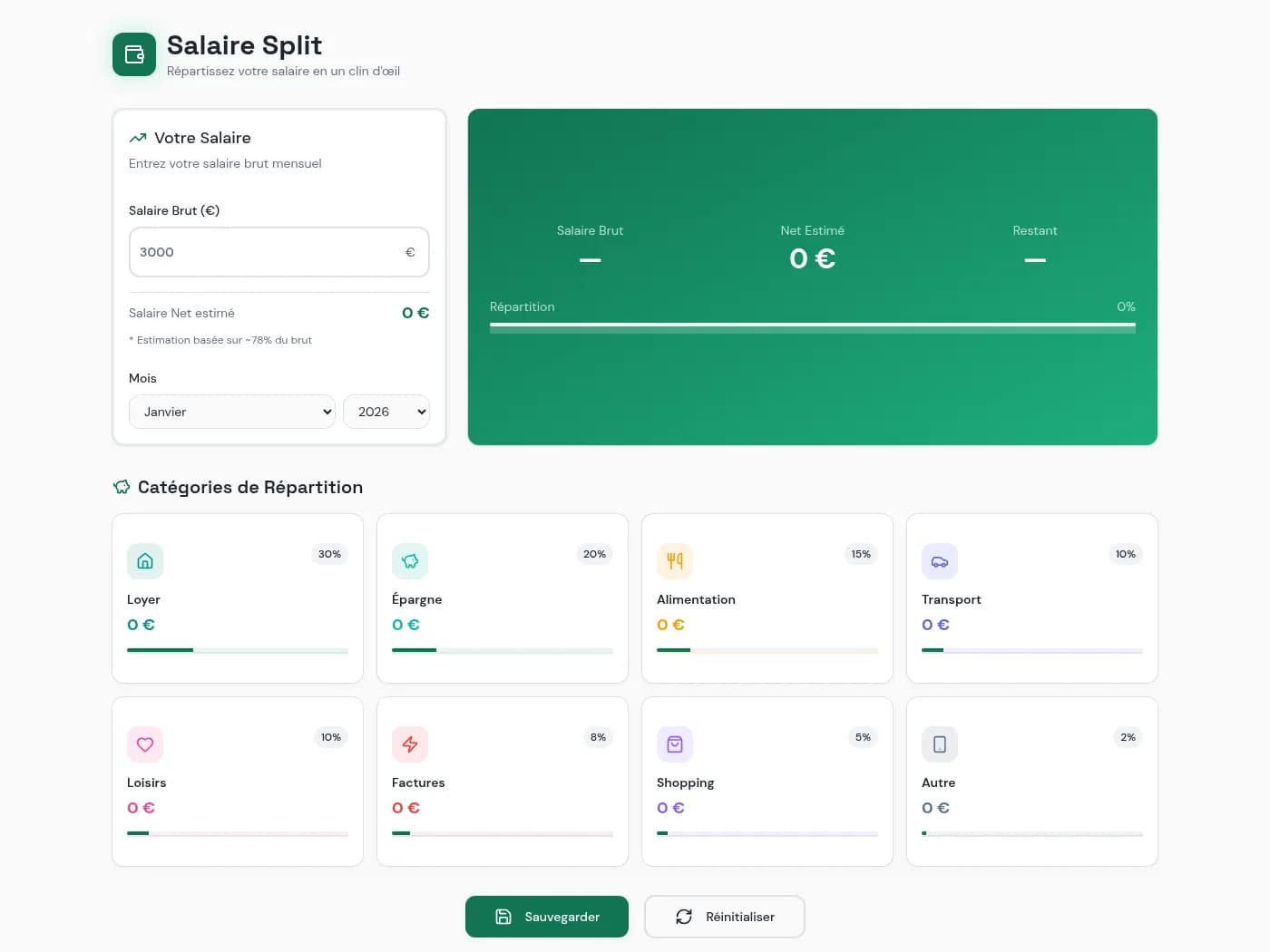 Salaire Split App