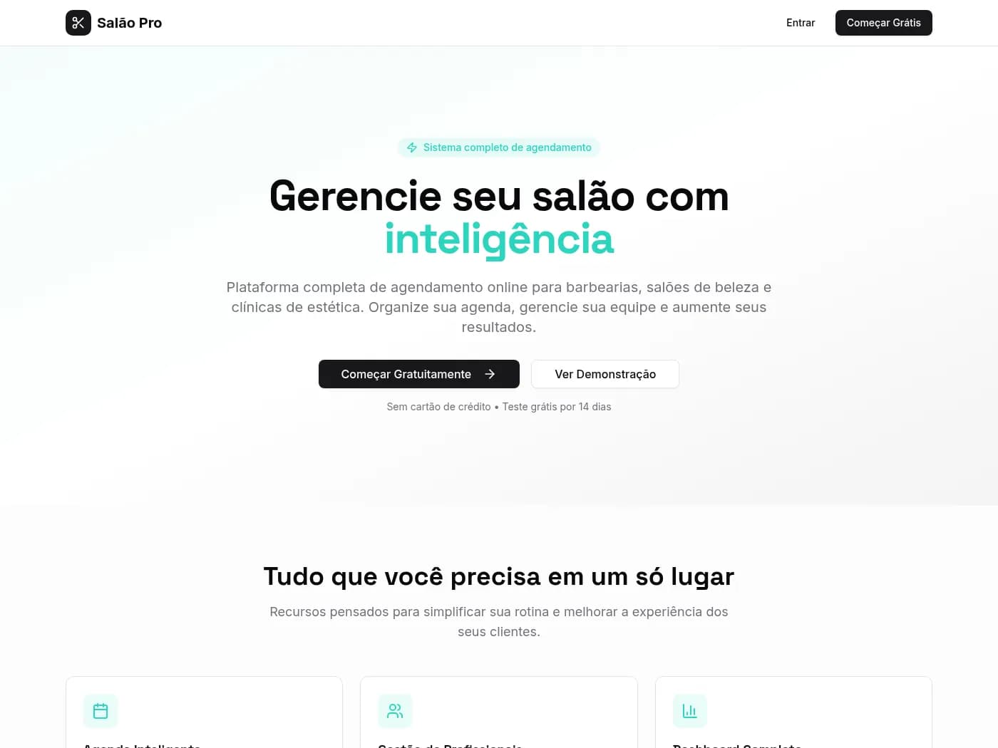 Salão Pro Scheduler