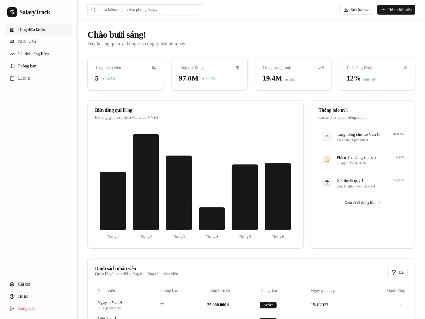 SalaryTrack Desktop App
