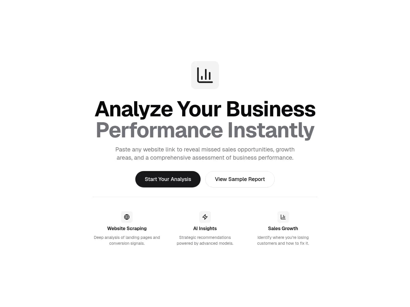SalesSight Analyzer