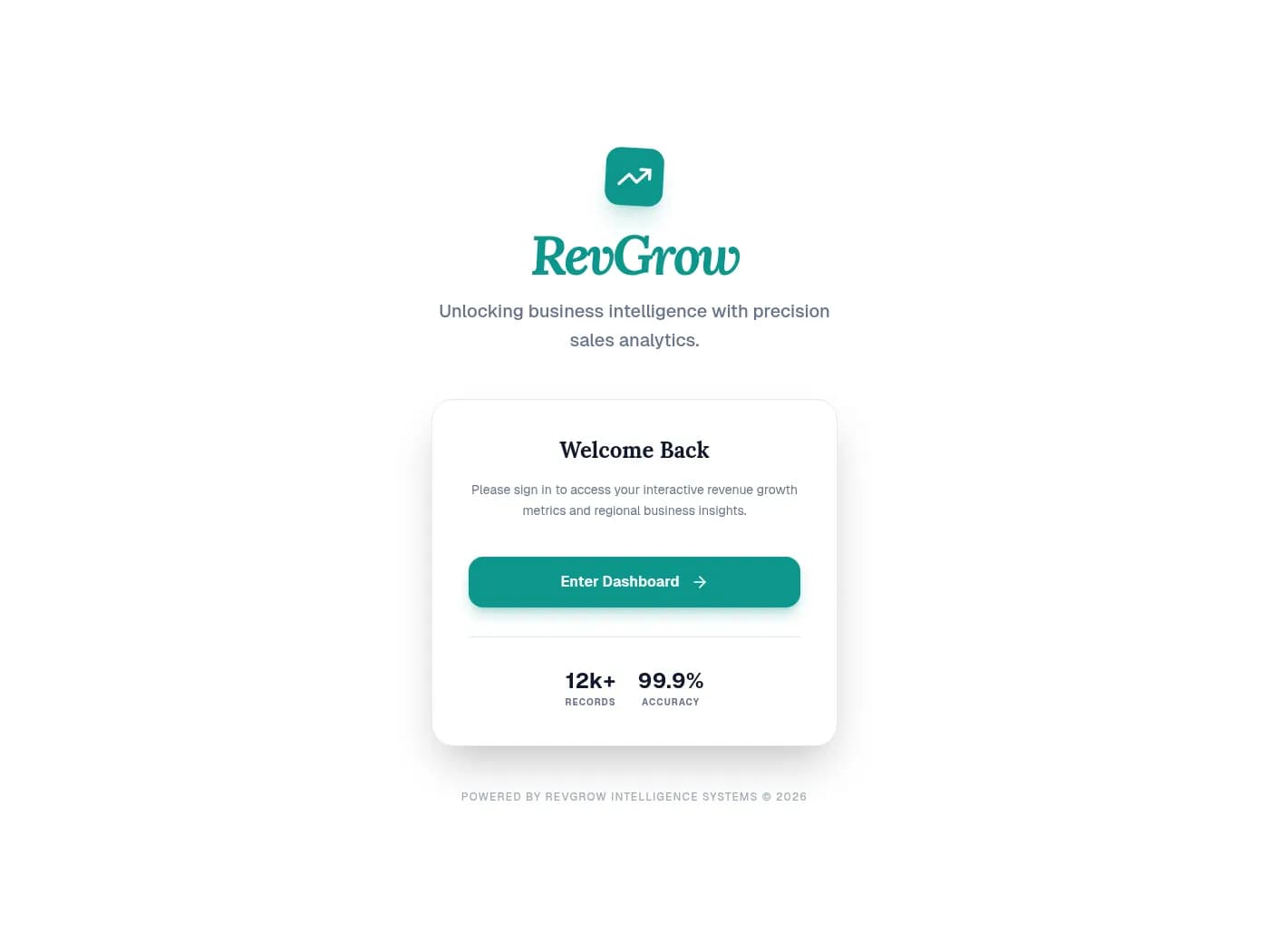 RevGrow Dashboard