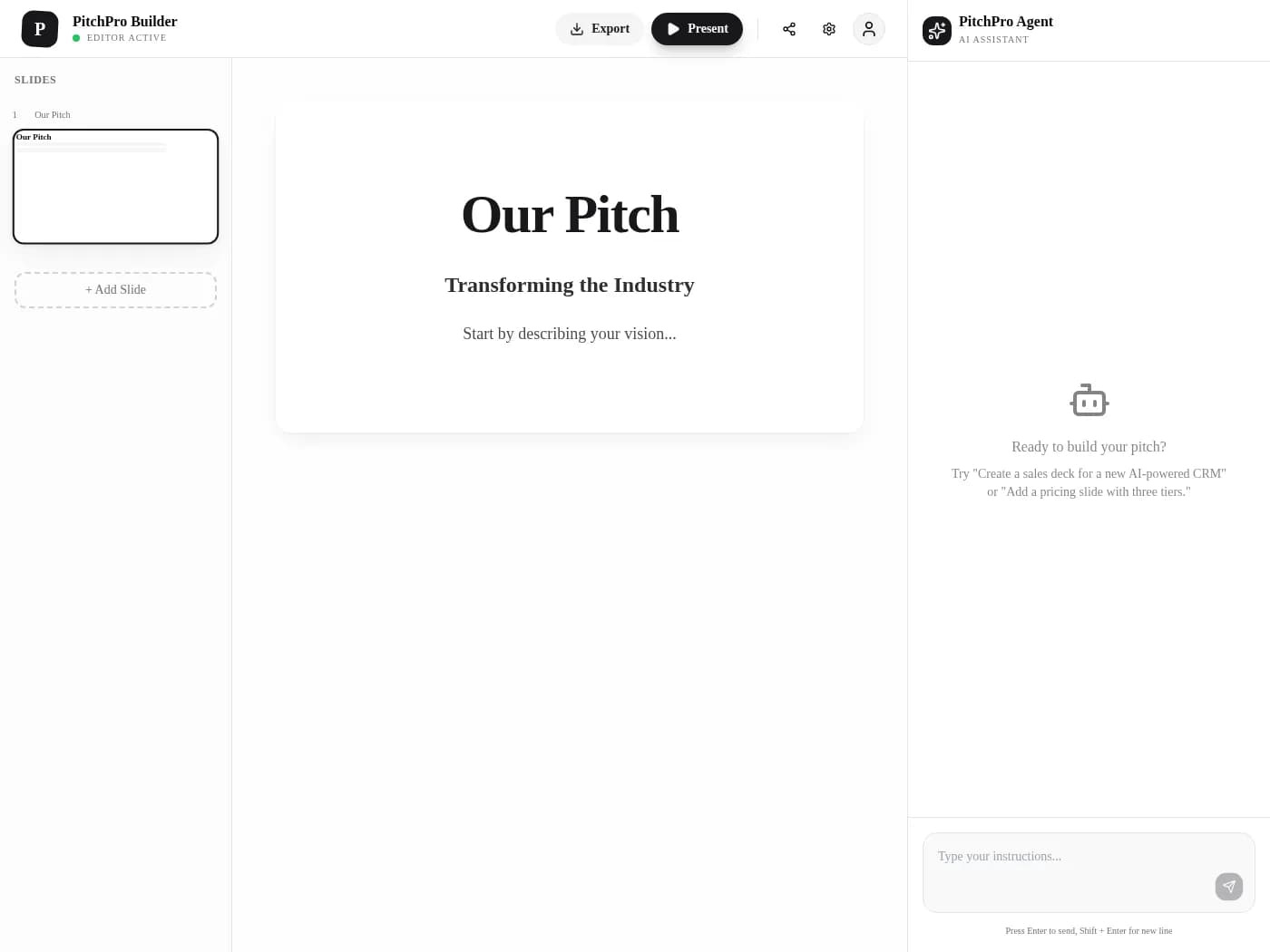 PitchPro Deck Builder