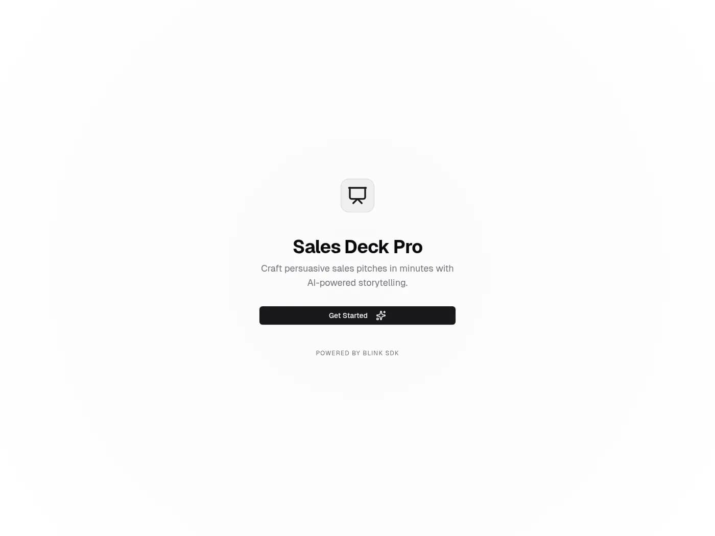 Sales Deck Pro