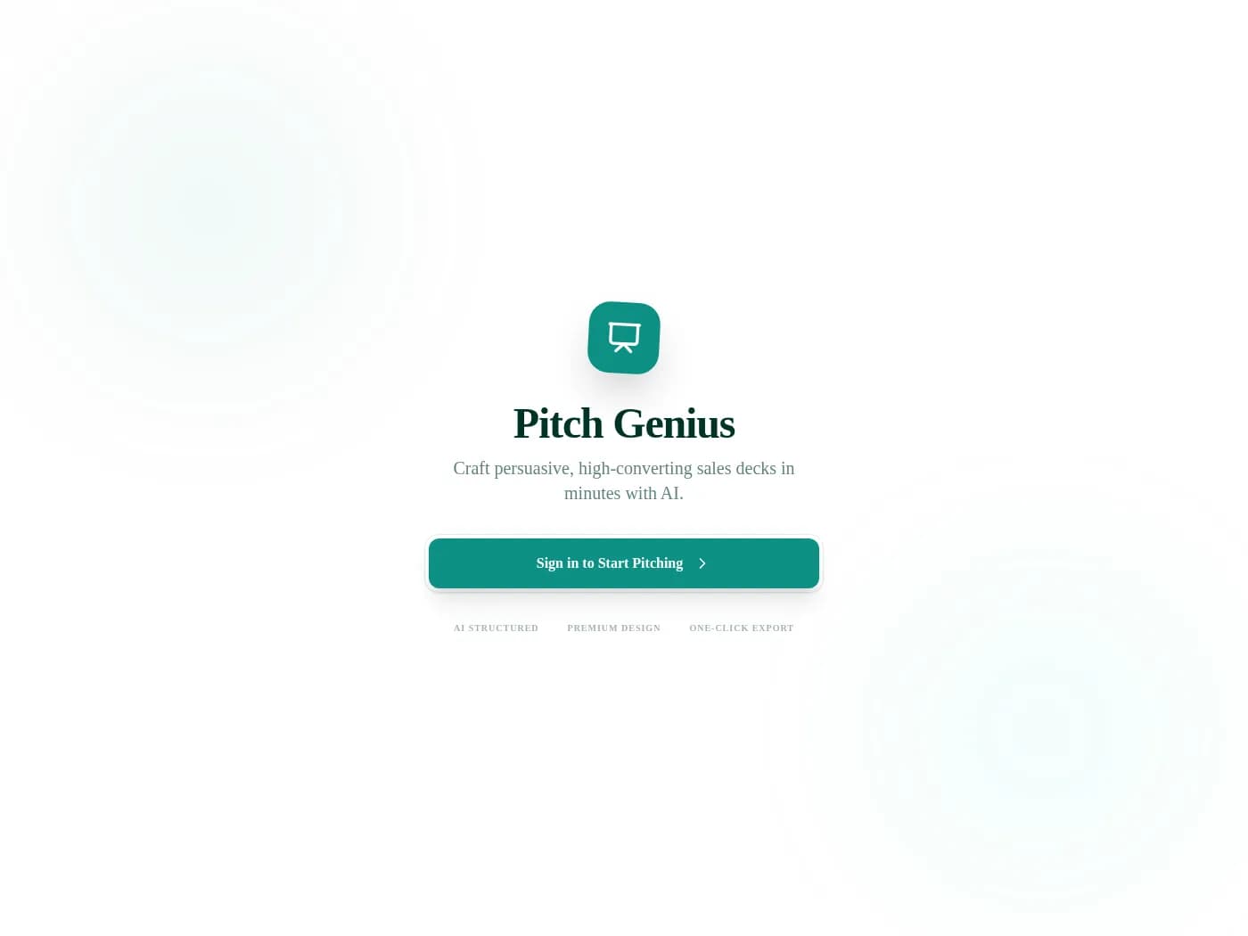 Sales Deck Creator