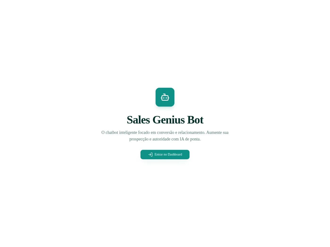Sales Genius Chatbot