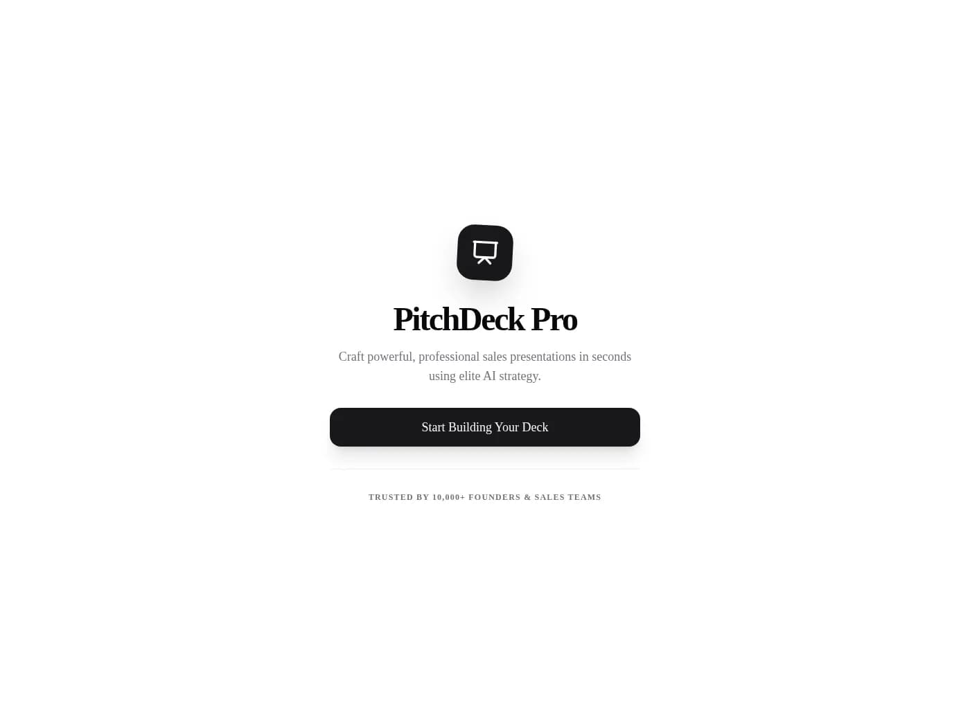 PitchDeck Pro