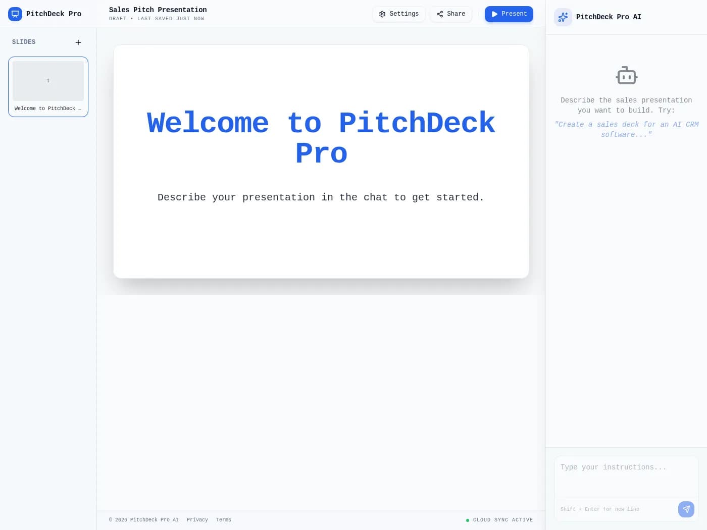 PitchDeck Pro