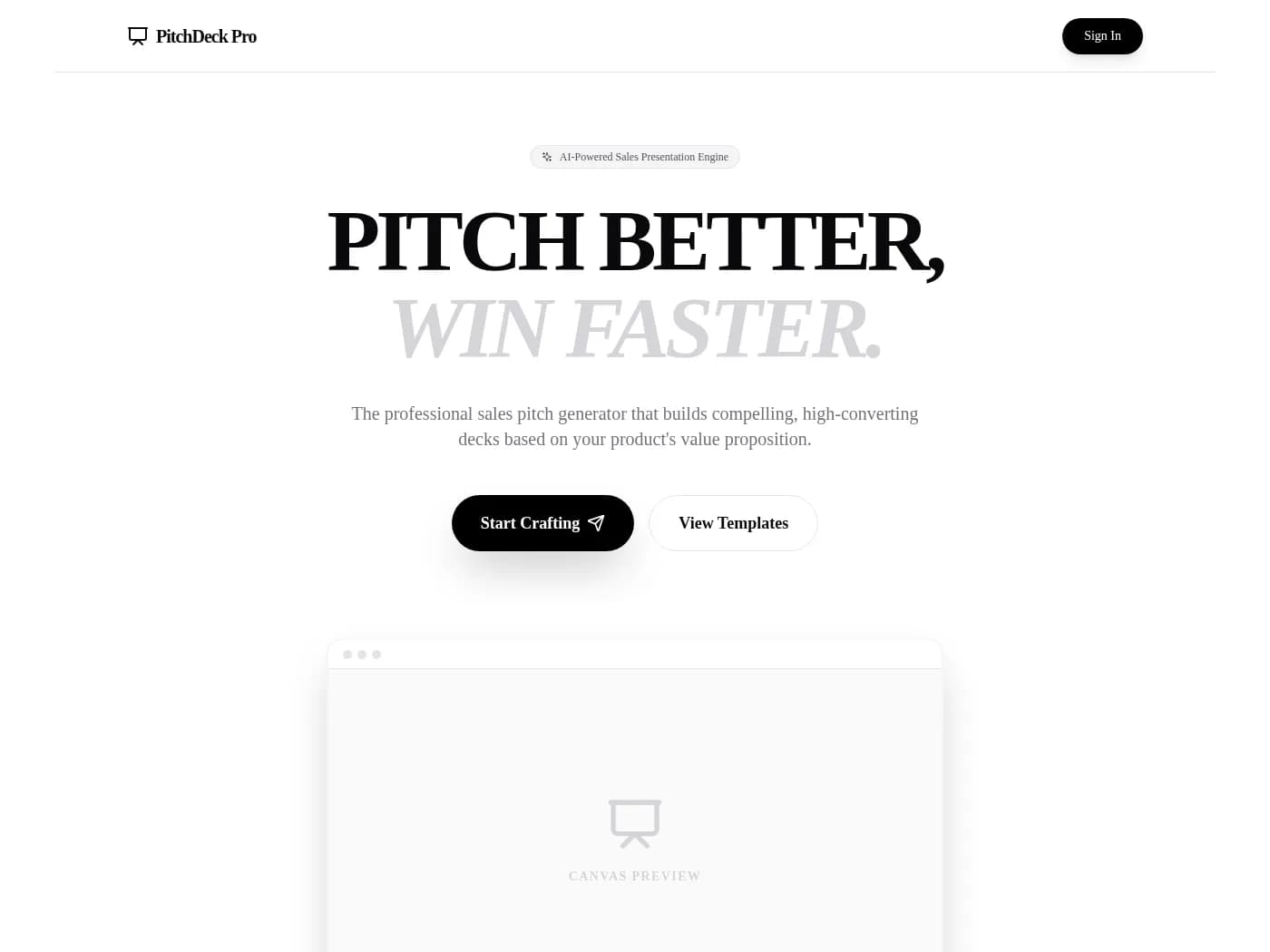 PitchDeck Pro