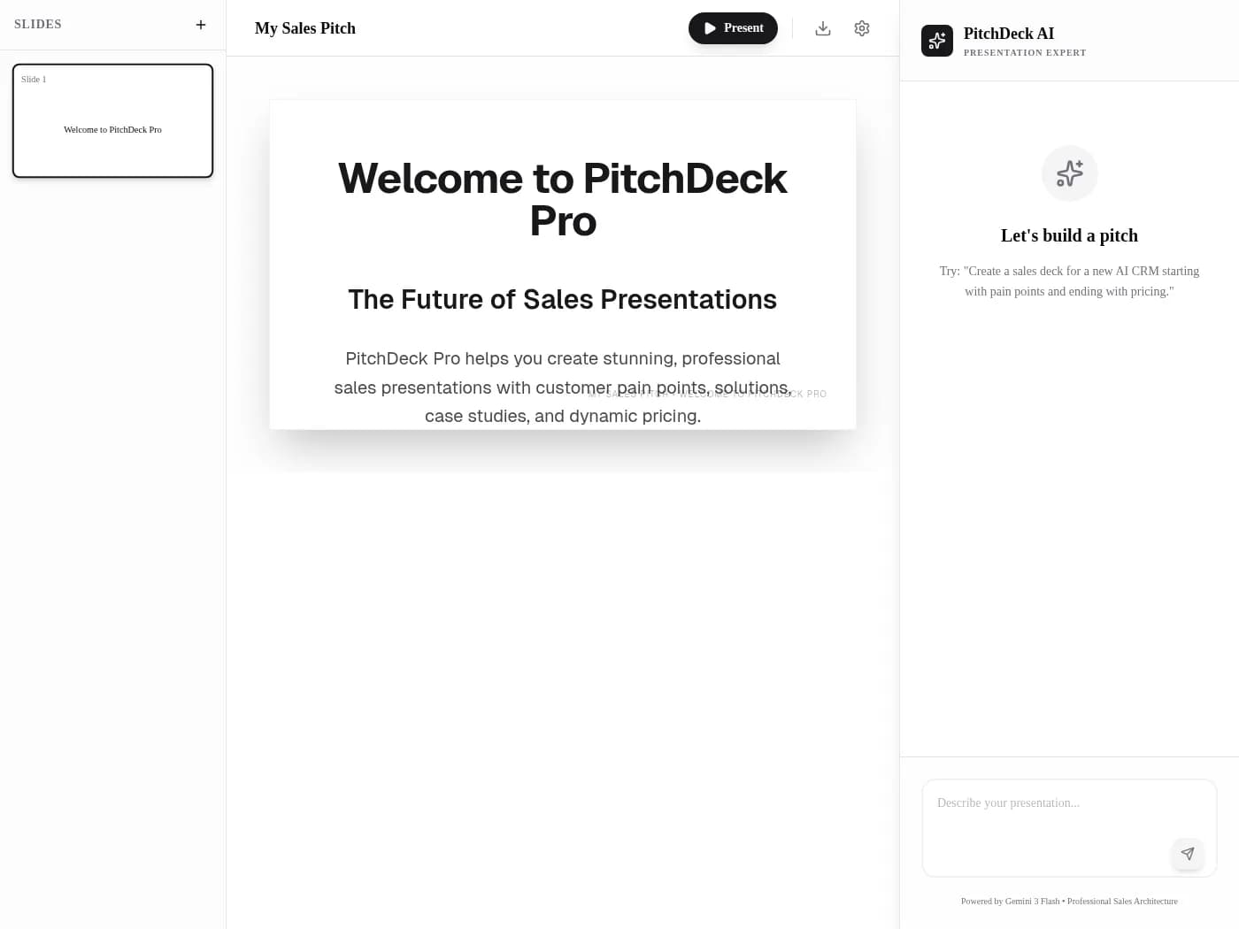 PitchDeck Pro