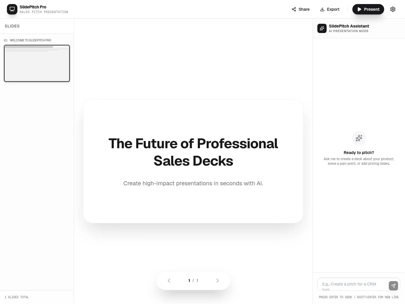 SlidePitch Pro